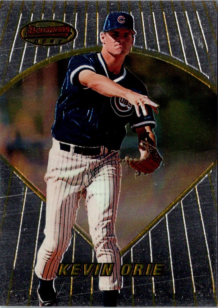 1996 Bowman's Best Kevin Orie #180 Chicago Cubs Baseball Card | eBay