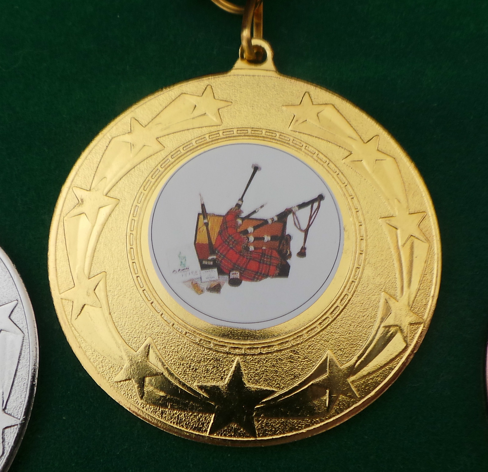 Pipe Band/Bagpipes Competition Medals - FREE ENGRAVING, RIBBONS ...