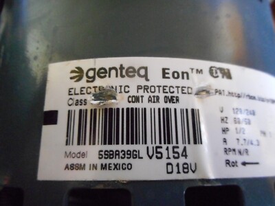 Motors - 120 240V Ccw