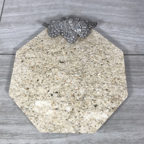 Arthur Court Grape Vine Octagon Stone Cutting Board | eBay