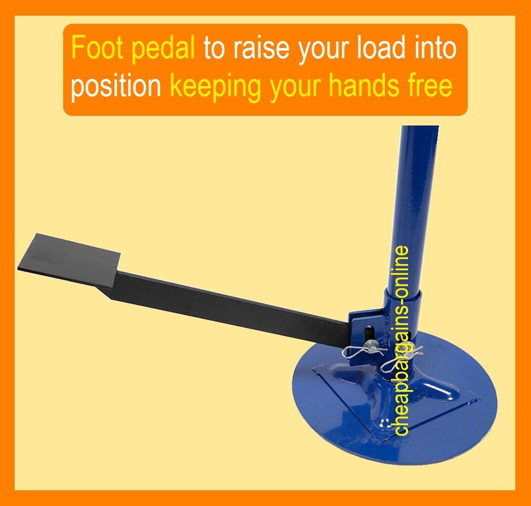 UNDER CAR SUPPORT STAND TALL AXLE JACK SUPPORT UNDER HOIST STAND HIGH ...