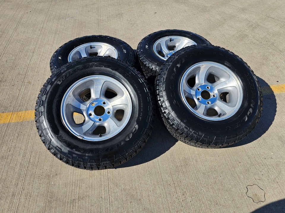 15" Chevy S10 Blazer Chevy wheels rims 5063 GMC NEW tires 5x120 5x4.75 ...