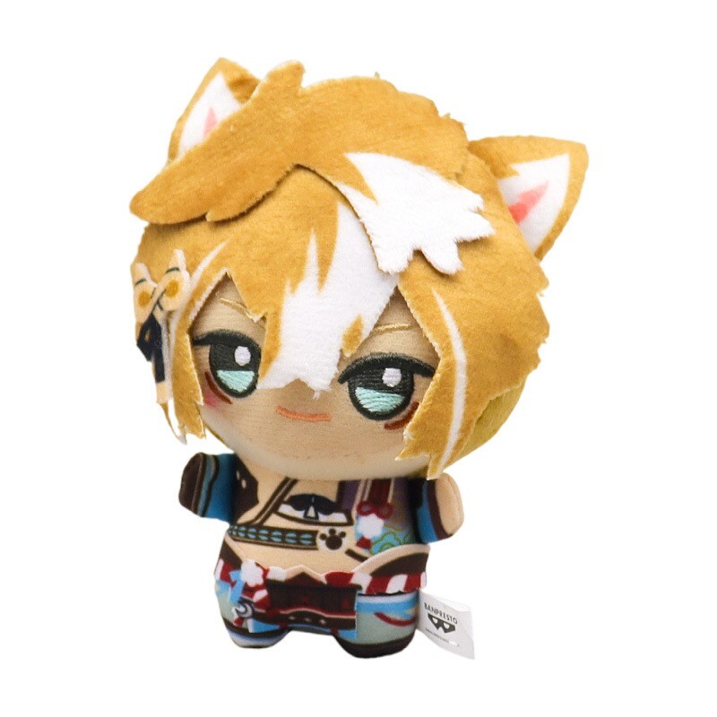 10cm Genshin Impact Gorou Plush Doll Keychain Hanging Toy Anime Xmas ...