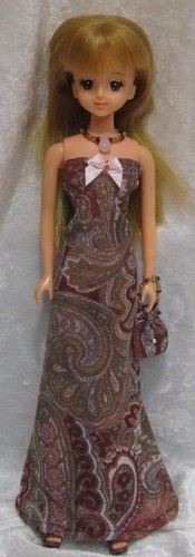 Made to fit TAKARA JENNY Licca #15 Dress, Purse, Necklace, Handmade ...