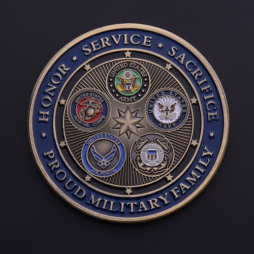 Gift Army Challenge Coin Collection Air Force Collectible US Militaria ...