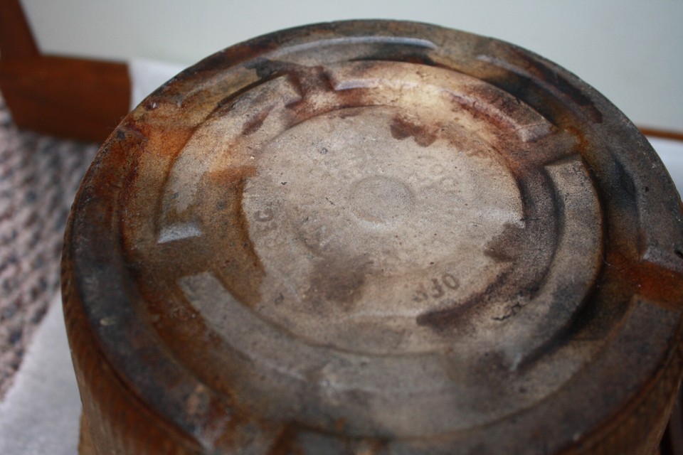 Lot VTG Cook Rite 10” Stoneware Crock Bowl Pot Wire Handle Brown & Pie ...