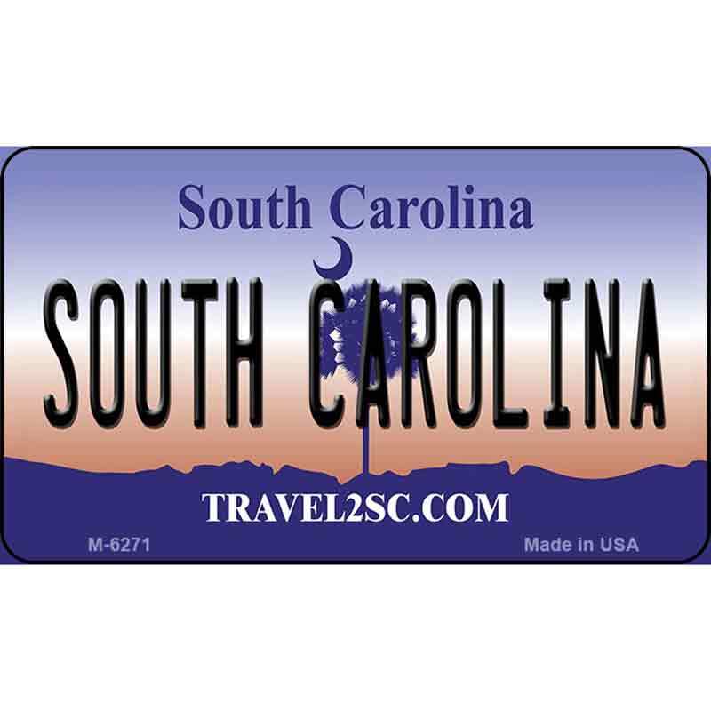 South Carolina State License Plate Tag Magnet M-6271 | eBay