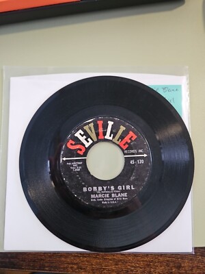MARCIE BLANE BOBBY'S GIRL / A TIME TO DREAM 45 RPM SEVILLE RECORDS 7 ...