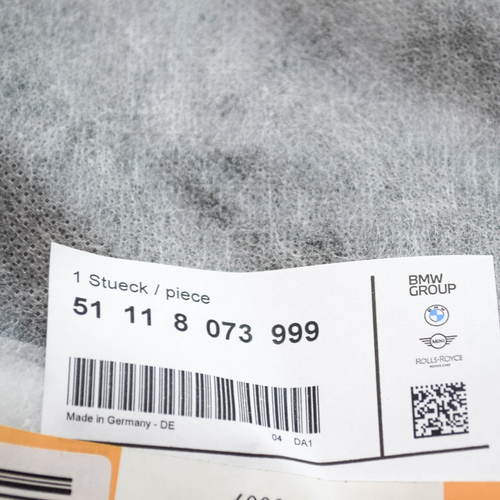NEW BMW 7 G11 G12 M FRONT BUMPER CENTER AIR INTAKE GRILLE 51118073999 ...