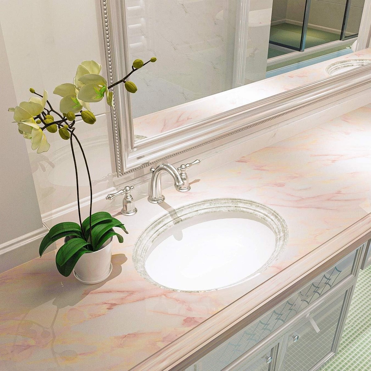 Pink Marble Countertops