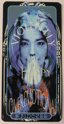 BJORK ROCK & ROLL TAROT CARD PRINCESS MUSE WATER STUDENT INFP Large 1st ...