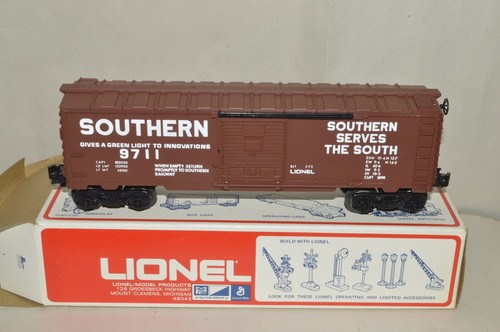 O gauge Lionel 6-9711 Southern Ry box car train | eBay