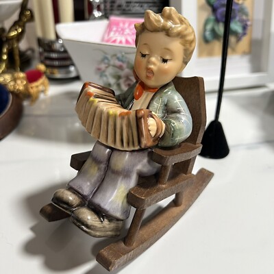VINTAGE GOEBEL HUMMEL Germany "Practice Makes Perfect" Porcelain ...