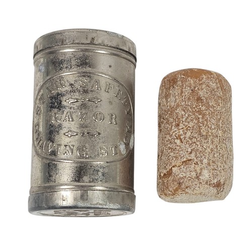Antique Star Safety Razor Shaving Stick Tin Old | eBay