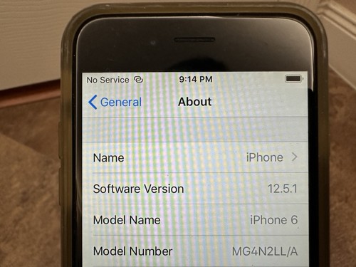 Apple iPhone 6 - 16GB - Space Gray - AT&T - Very Good Condition With ...