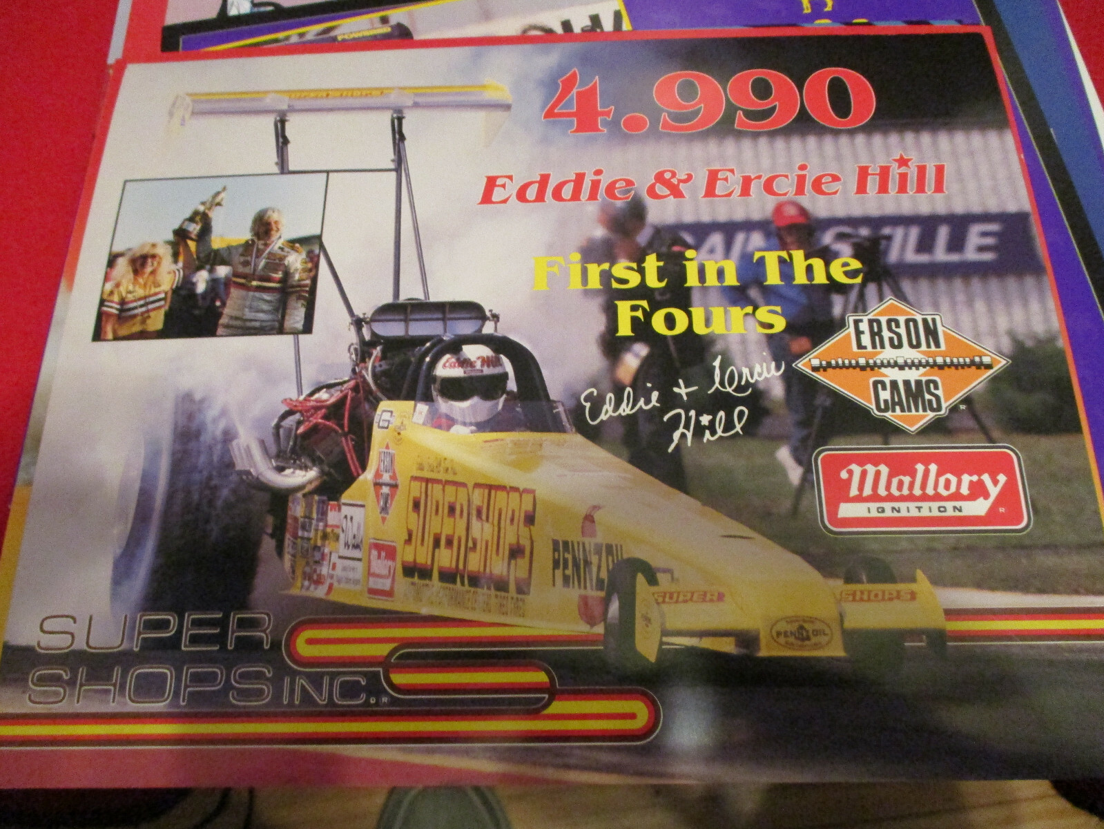 Lot of (39) NHRA Top Fuel Drivers Handout Photographs from the 1990's ...