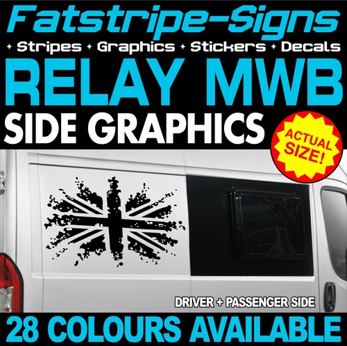fits Citroen Relay Graphics Stickers Decals Camper Van Motohome MWB ...