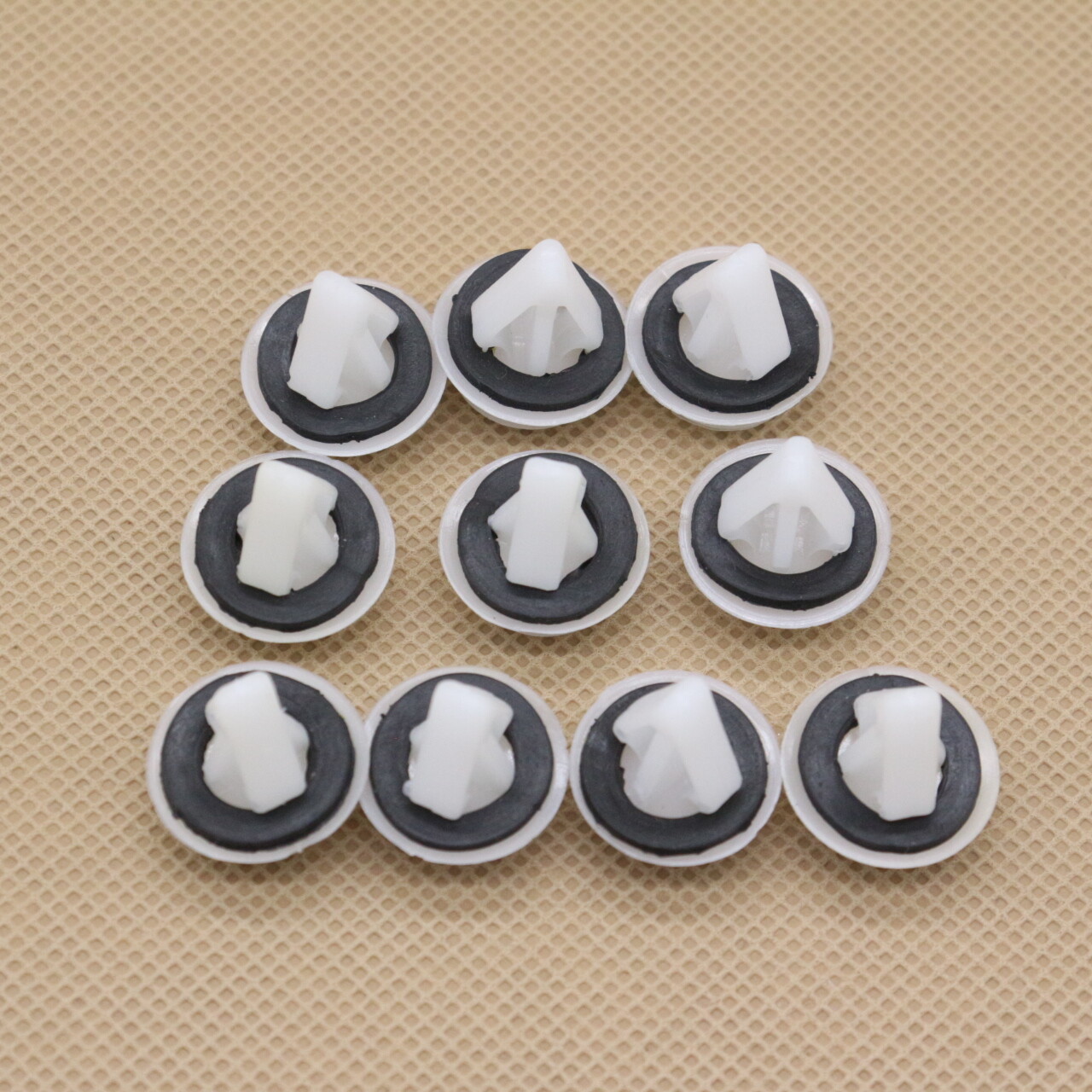 NEW 10pcs White Rocker Panel Retainer Clips For Mazda TD12-51-SJ3A | eBay