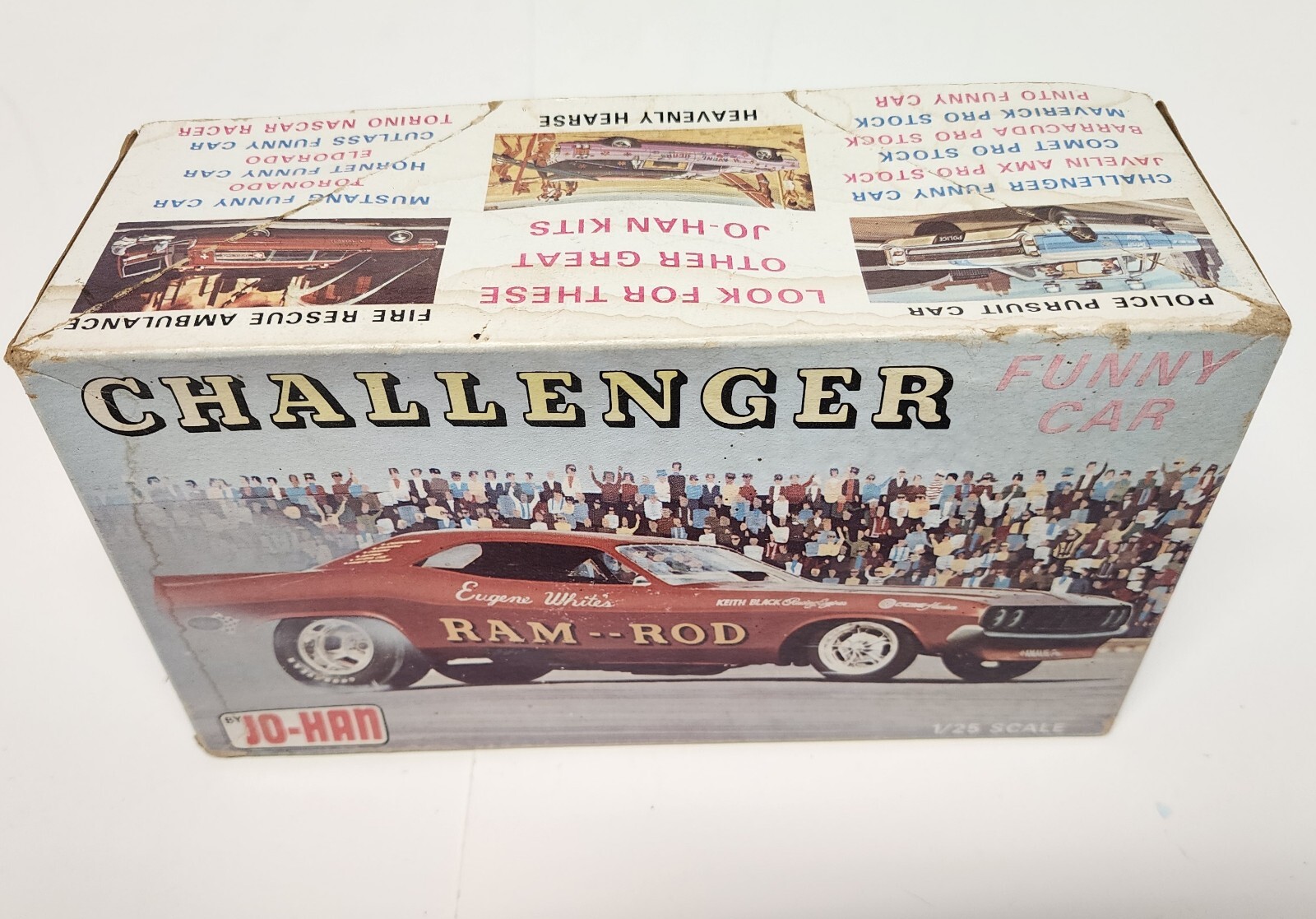 Johan gc-1500 Dodge Challenger Ram Rod Funny Car KIT 1/25 Model | eBay