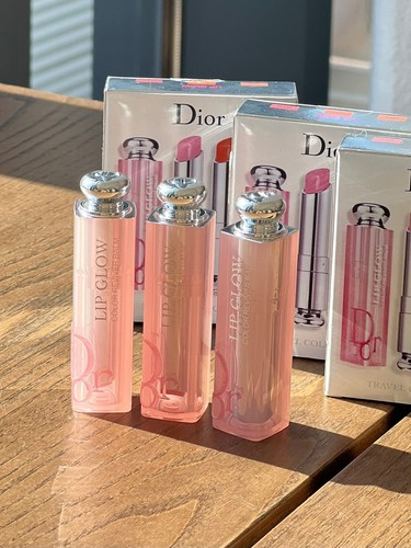 Christian Dior Addict Lip Glow color-reviving lip balm 3.2g (#001/#004 ...