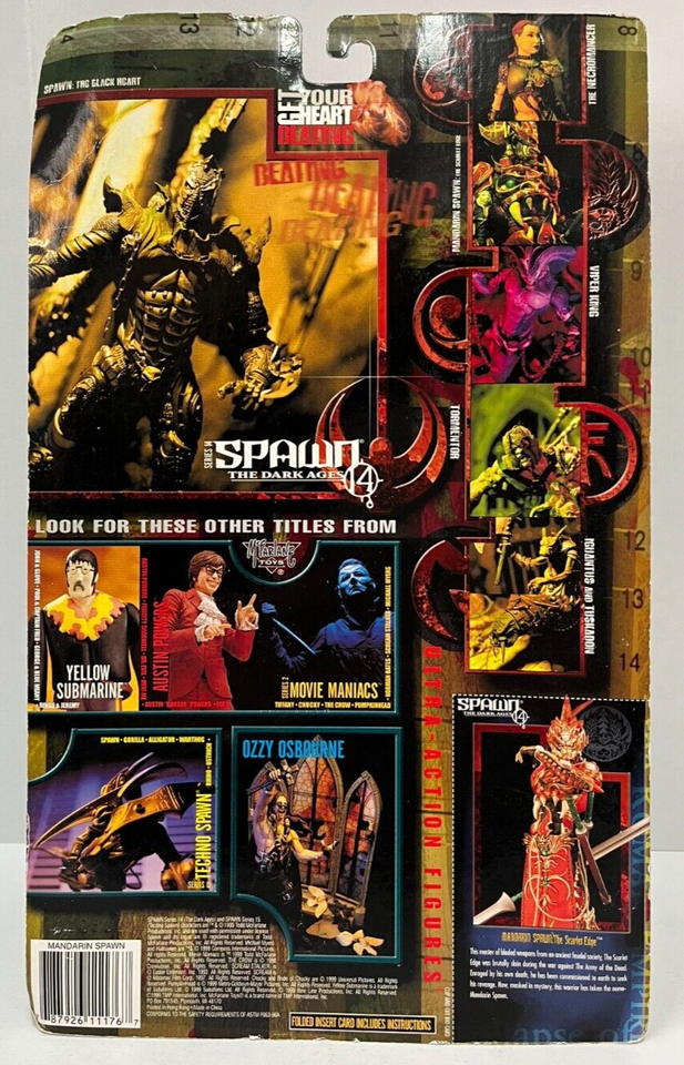 McFarlane Toys Spawn Series 14 Mandarin Spawn 8.5" Deluxe Action Figure 1999 MIP | eBay