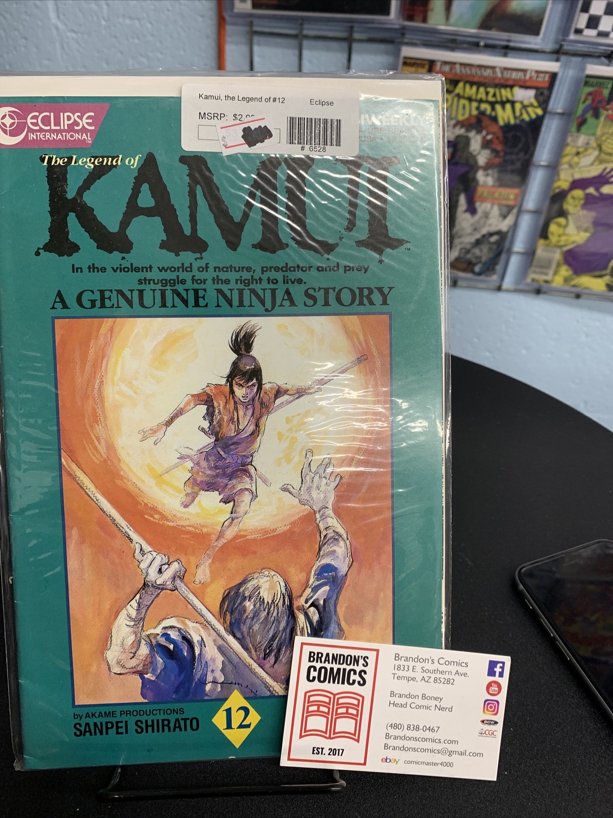 The Legend of Kamui Comic Book #12 Eclipse Comics 1987 | eBay