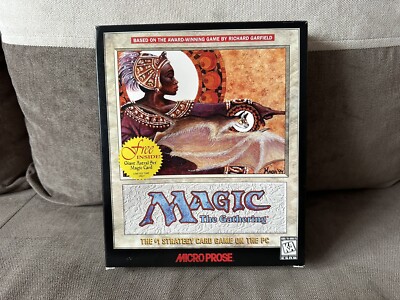 Magic: The Gathering - US Big Box Edition PC + TCG Jumbo Card Aswan ...