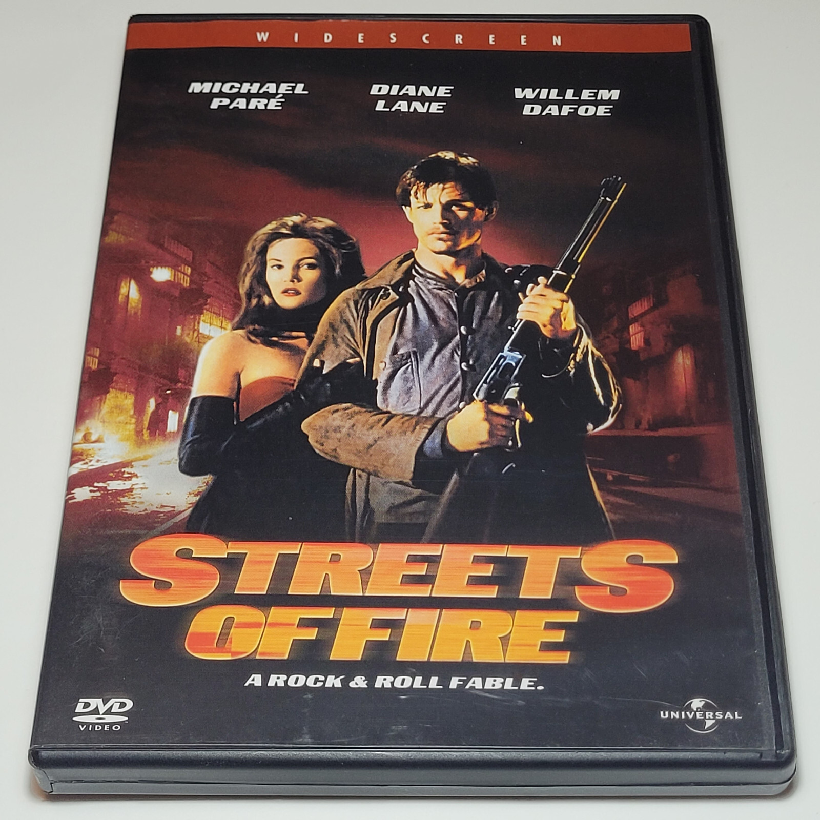 Streets of Fire (DVD, 1984) Michael Pare Diane Lane Willem Dafoe Free ...