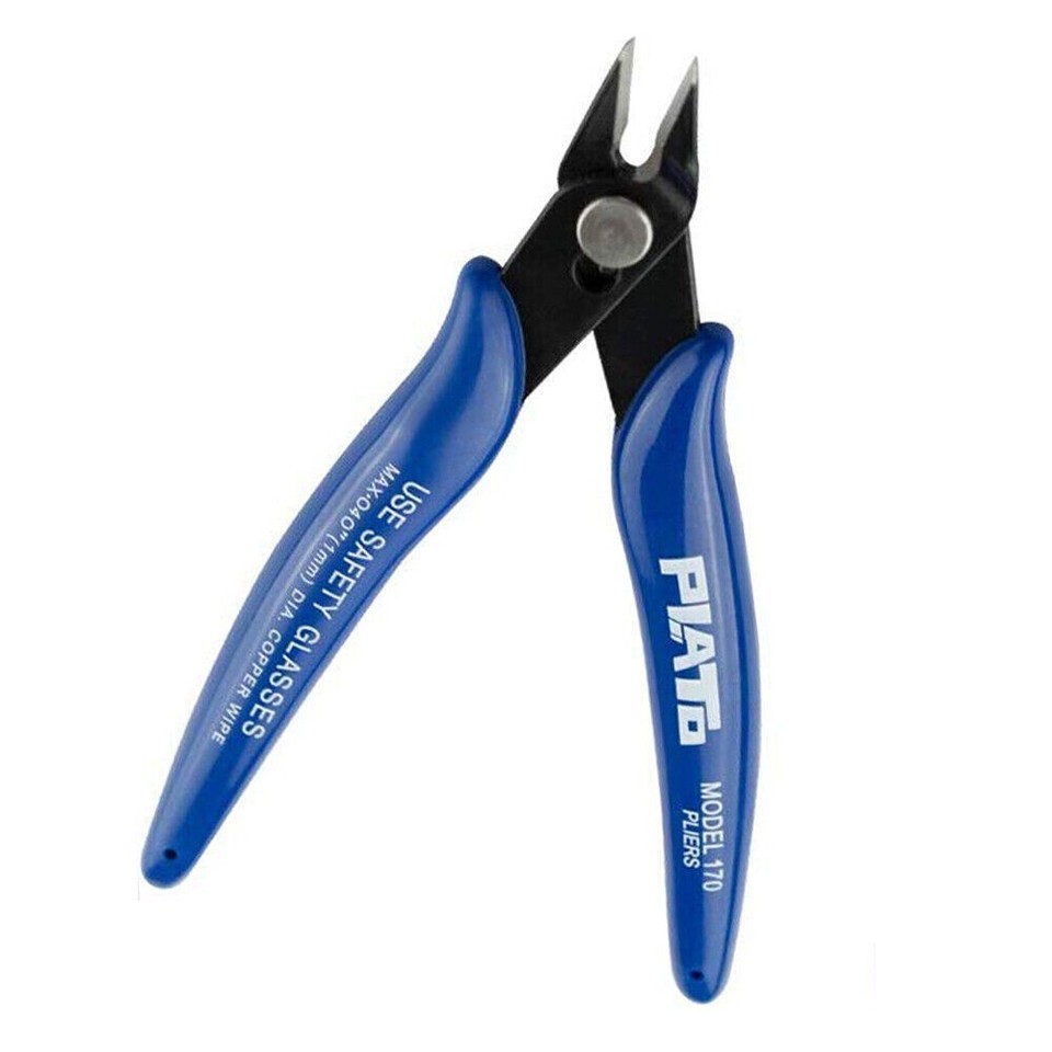 10PCS Plato Model 170 Flush Wire Cable Cutter Cutting Snips Pliers Side ...