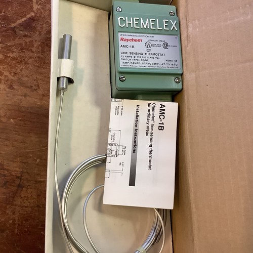 Raychem Chemelex AMC-1B Line Sening Thermostat 22A (NIB) | eBay
