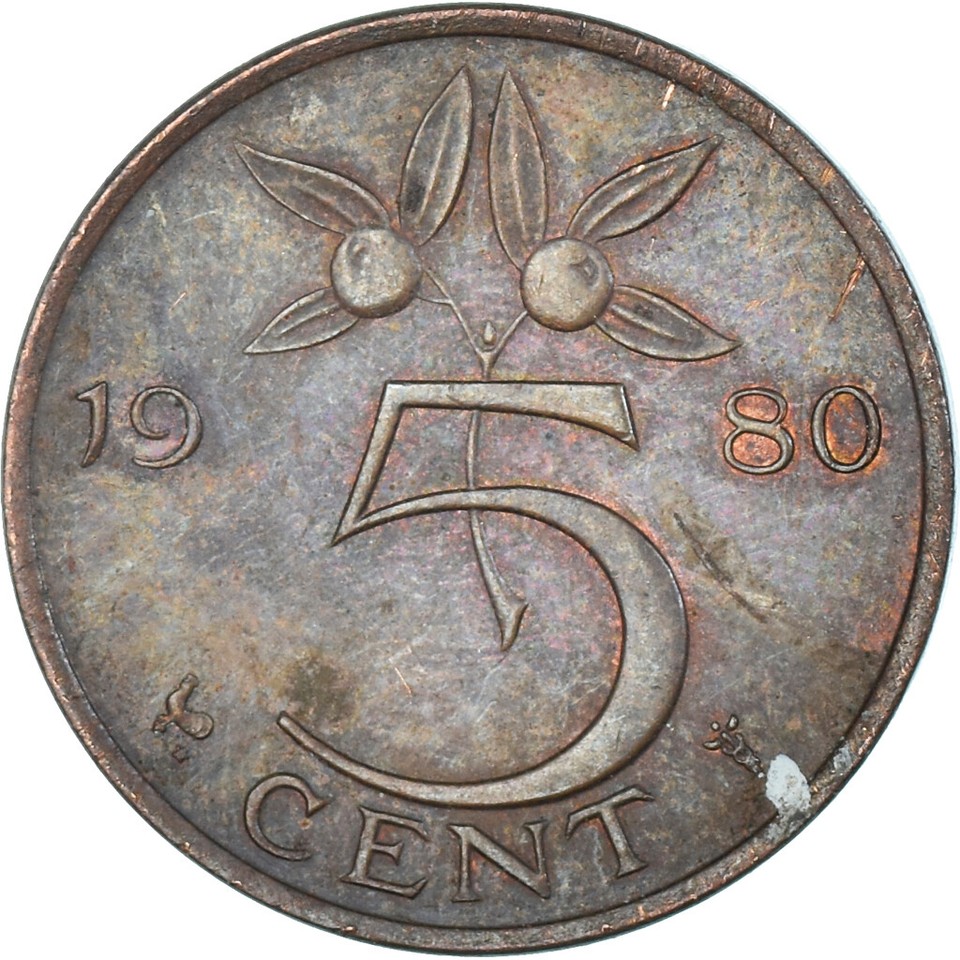 [#1329656] Coin, Netherlands, 5 Cents, 1980 | eBay