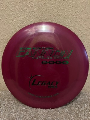 USED Legacy Discs Icon Cannon 175g Purple Distance Driver Disc Golf | eBay