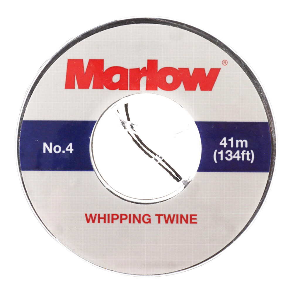 Marlow Waxed Whipping Twine No. 4 Black | eBay