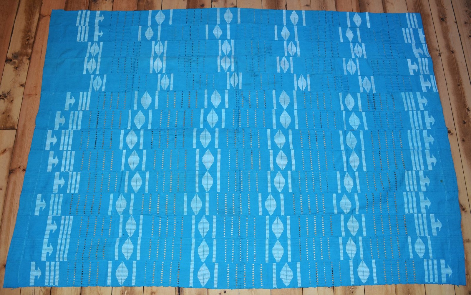 African Aso Oke Cloth Fabric Handmade By Tribal Yoruba People - Nigeria ...