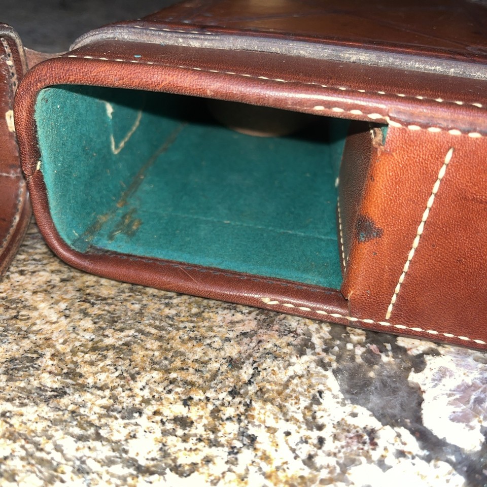 Vintage REDHEAD Tooled Takedown Leather Hard Shotgun Carry Case | eBay