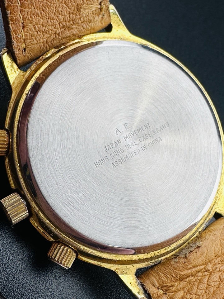 Working Vintage Audel Moon Phase 1990s Perpetual Triple Calendar Men's ...