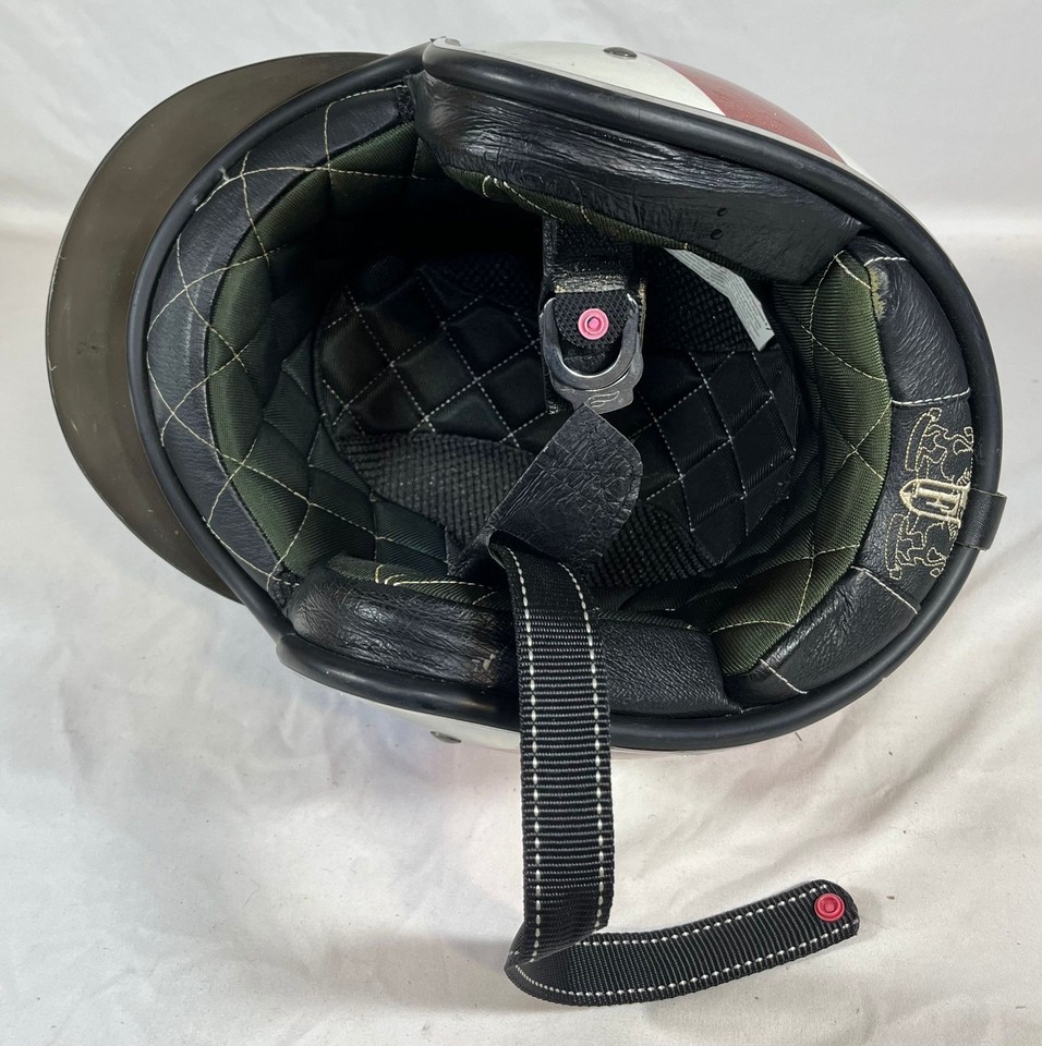 Fulmer “Easy Rider” V2 DOT Motorcycle Helmet Open Face Stars And ...