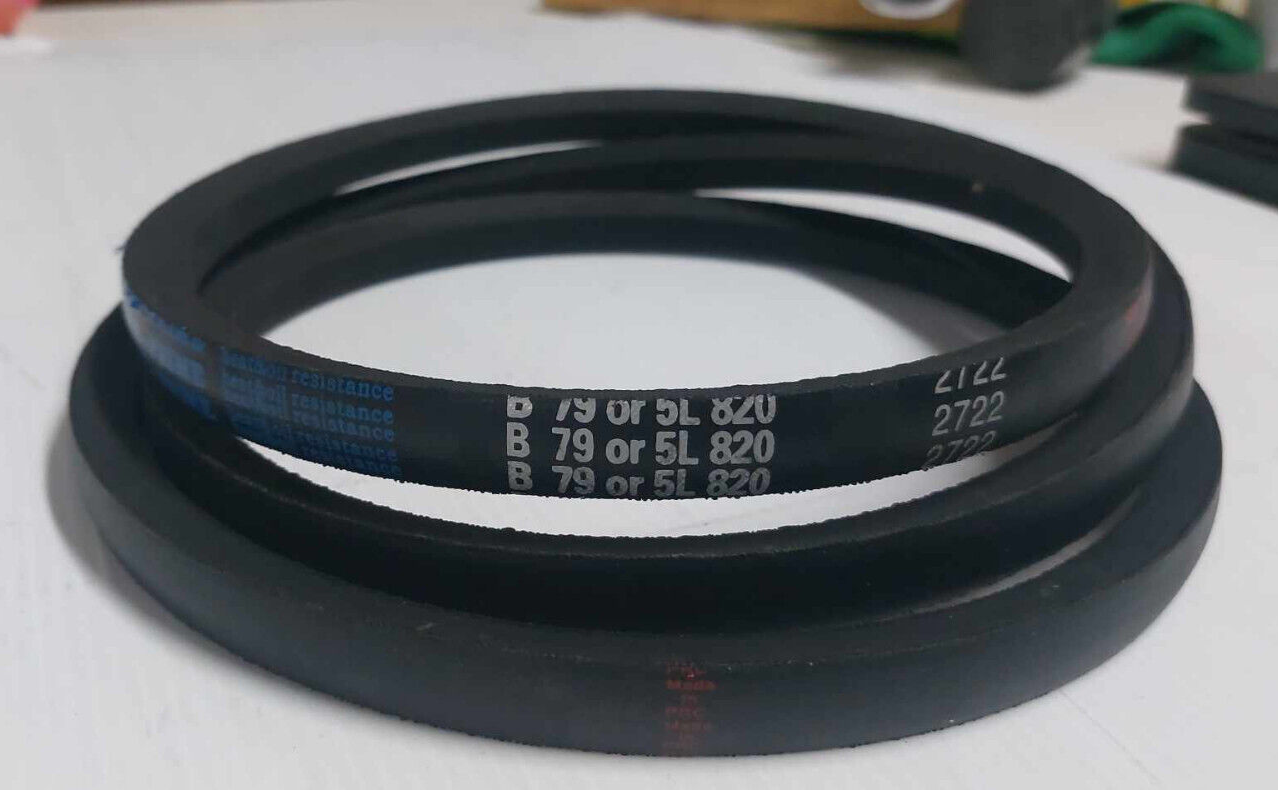 D&D Dura-Prime PowerDrive B79/5L820 V Belt, 5/8" x 82" OC, B/5L, Rubber ...