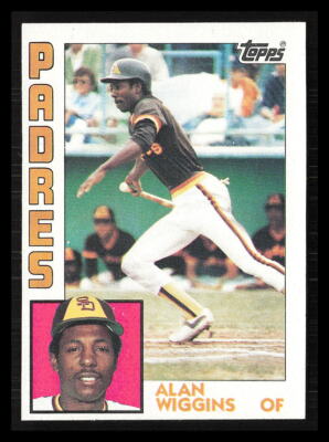 Alan Wiggins 1984 Topps #693 San Diego Padres | eBay