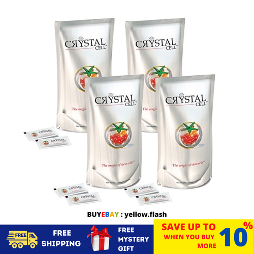 (56 Sachet) 4 X PHYTOSCIENCE CRYSTAL CELL STEMCELL ANTI AGING WRINKLE ...