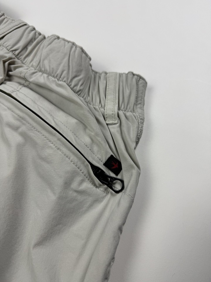 Relwen Shorts Men’s Sz XL Paddle Short Zip Pockets Chino Nylon Lined ...