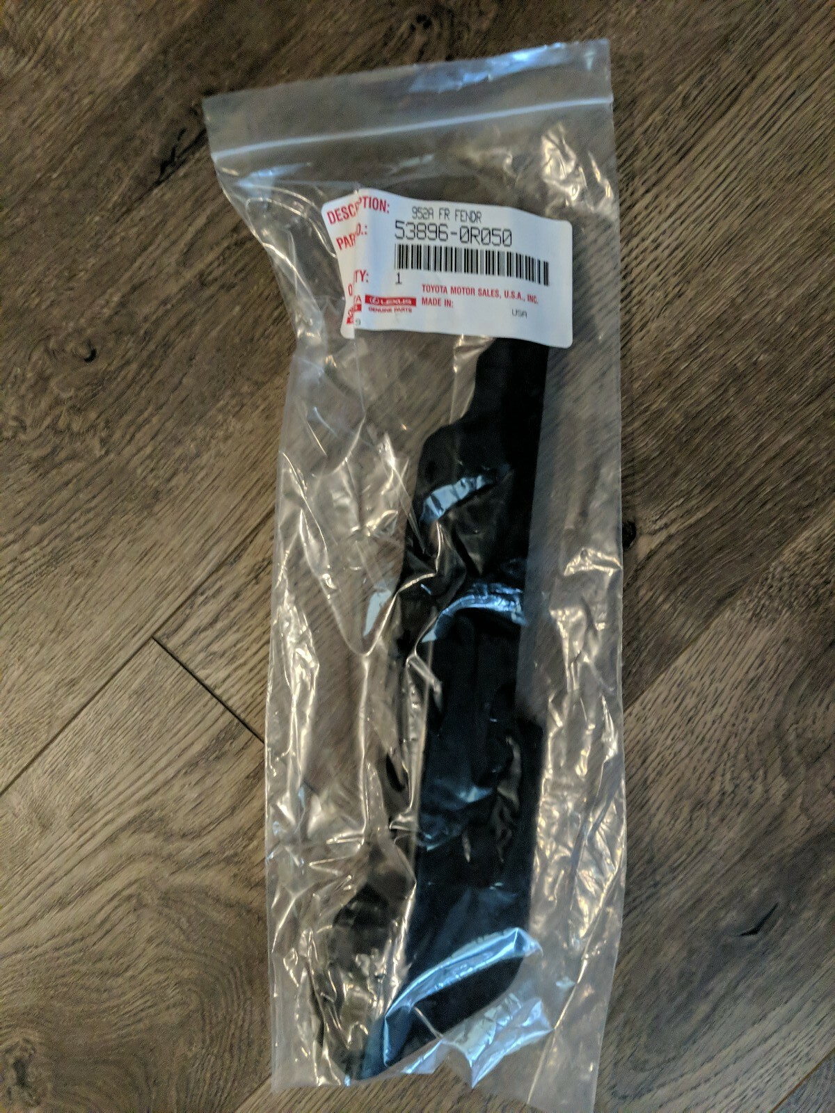 538960R050 Genuine Toyota OEM 15-18 Rav4 Left Front Fender Shield for ...