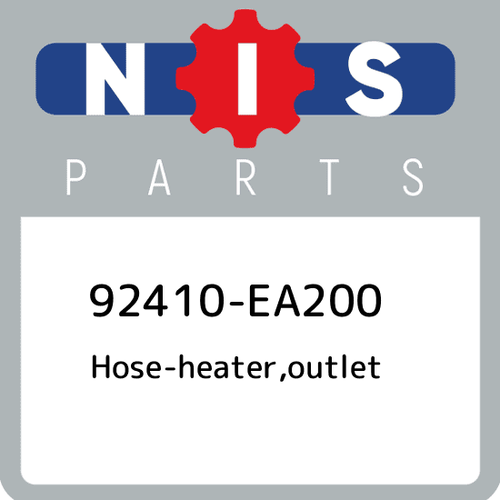92410-EA200 Nissan Hose-heater,outlet 92410EA200, New Genuine OEM Part ...