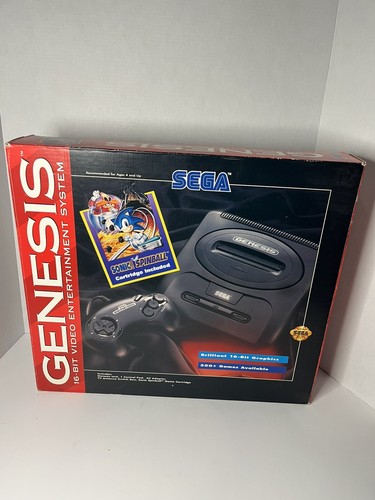 Sega Genesis Model 2 Game Console Complete in Box CIB Mint Condition | eBay