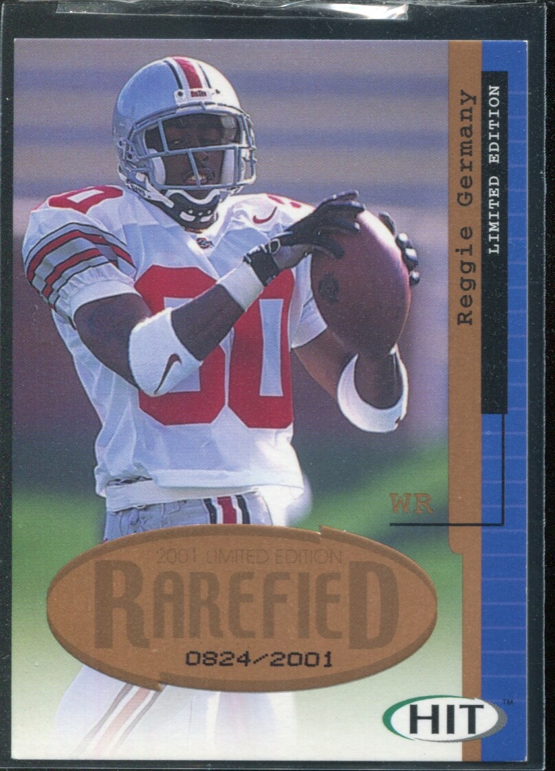 2001 SAGE HIT Rarefied #R17 Reggie Germany RC Rookie Card /2001 | eBay