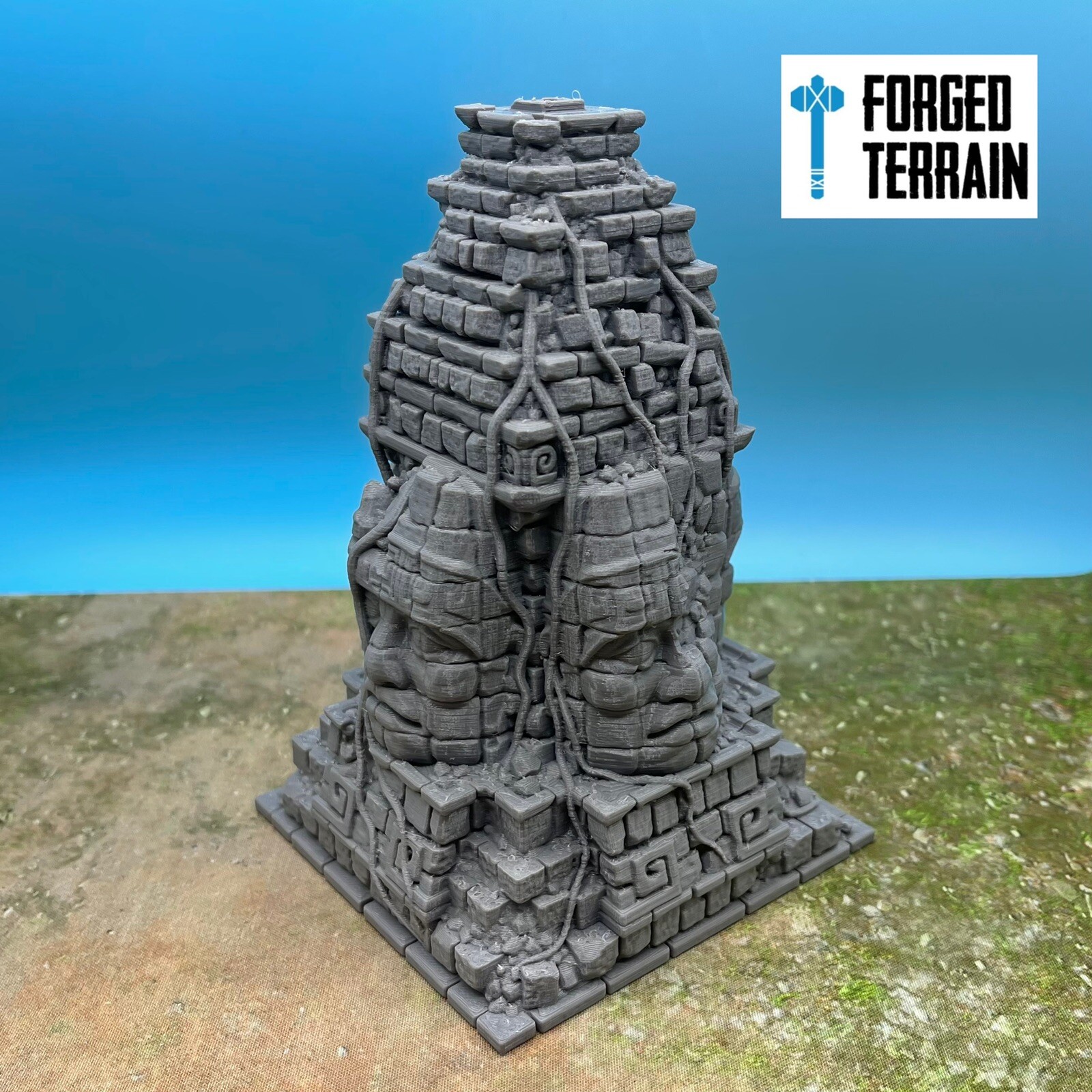 Aztec Monument Statue B: Terrain, Fantasy, DnD, AoS, Frostgrave. | eBay