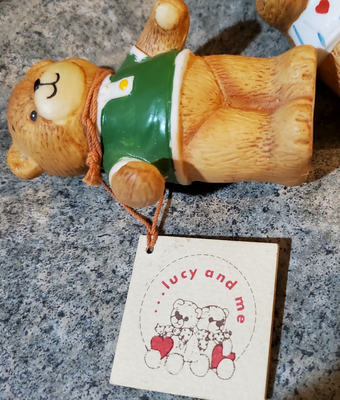 7 pcs Enesco Bear Porcelain Figurines 1979-80 Rigglets Lucy & Me | eBay