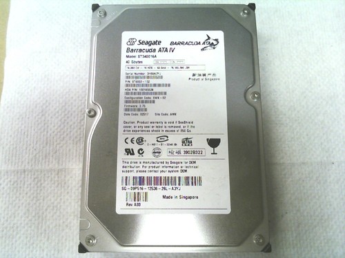 Seagate ST340016A 9T6002-132 100165536 3.75 02517 IDE 40GB HDD Dell ...