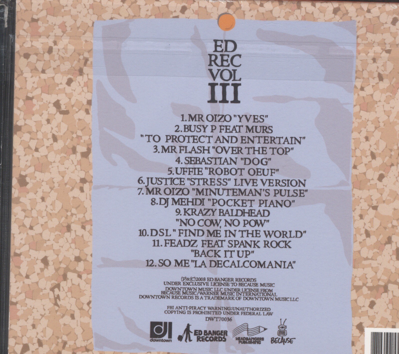 Ed Rec, Vol. III CD | eBay