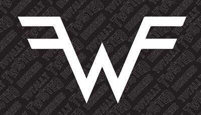 Weezer vinyl decal sticker Car Truck Rock Band Logo grunge | eBay